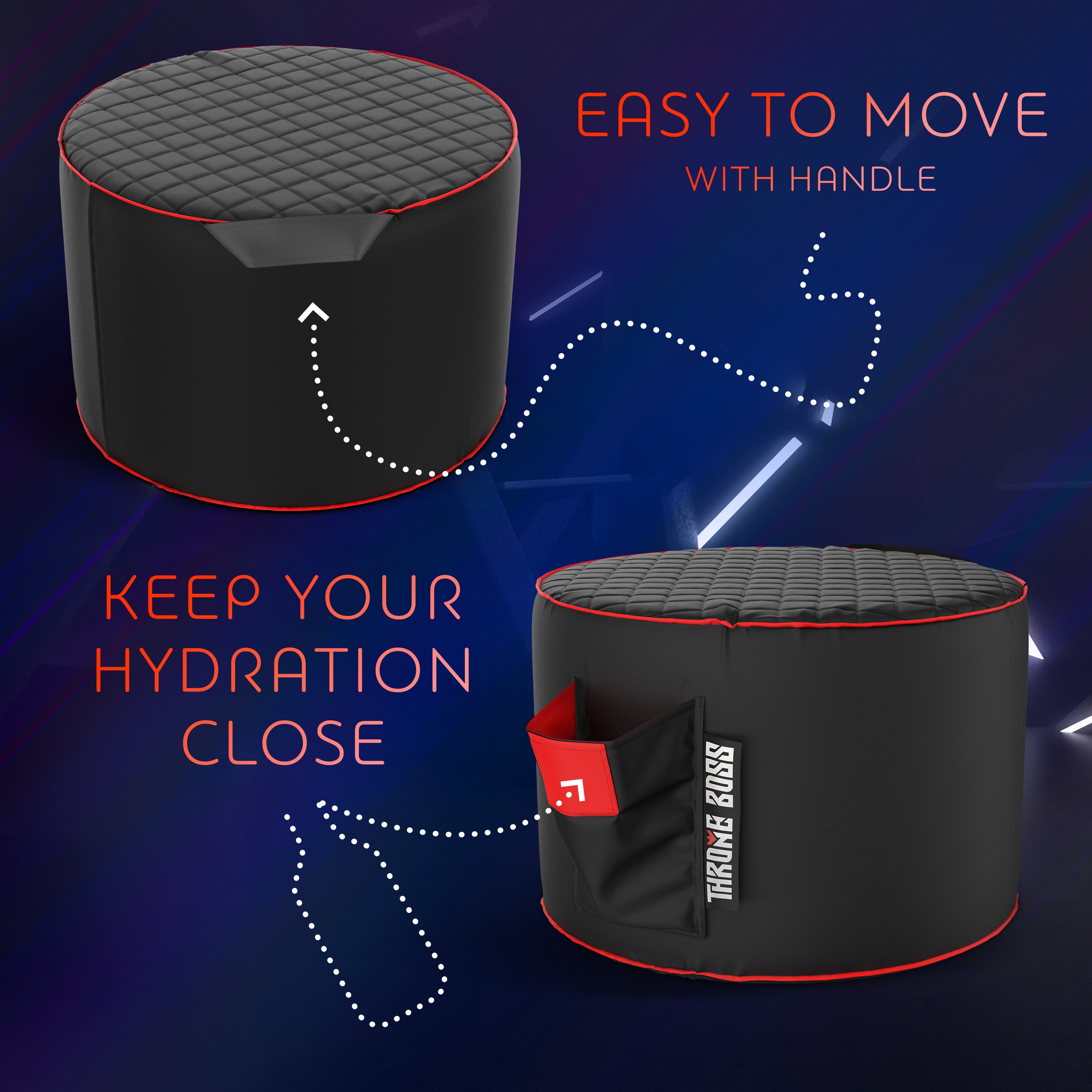 Home Gaming Footstool